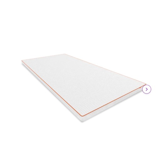1 x Octasmart Essentials 5cm memory foam mattress topper - 2ft 6 inch wide