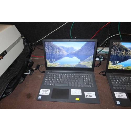 A Lenovo laptop with an i5 7th generation 2.5ghz processor, 8gb ram ...