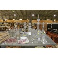 A collection of miscellaneous decorative glassware