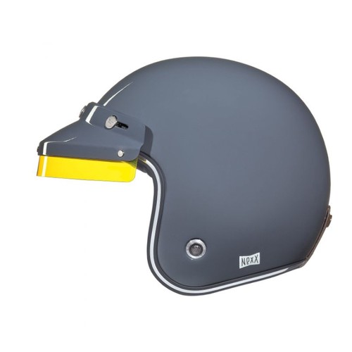 1 x Nexx Garage motorcycle helmet type X G10 saloon grey size L RRP £163