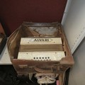 A small vintage piano accordion with carry case by Alvari