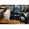 A POS touch screen till system by Casio type V-R200-BD, 2 receipt ...