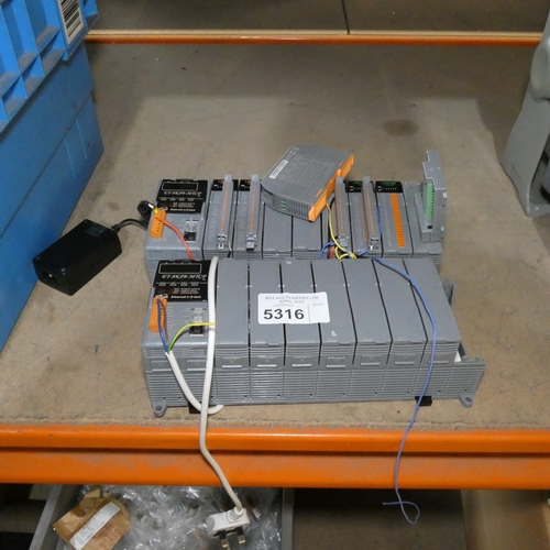 2 x ICP DAS modbus expansion units type ET-8KP8-MTCP