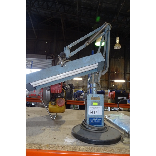 1 x Allen A90/T bench top work light 240v