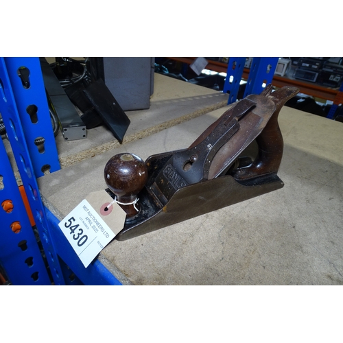 An early Stanley Bedrock No. 604 1/2 smoothing plane, bottom sole is ...