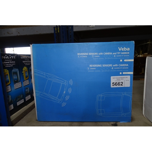 A Veba four sensor reversing set with camera type AVRS4