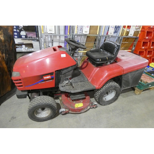 1 x Toro Wheel Horse 190-DH ride on lawn mower with a Briggs and ...