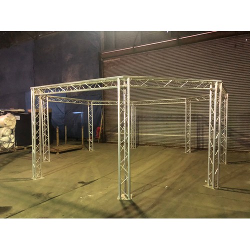 An unequal octagon aluminium truss assembly by Opti Trilite type 2TR ...