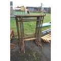 6 x high height adjustable trestles