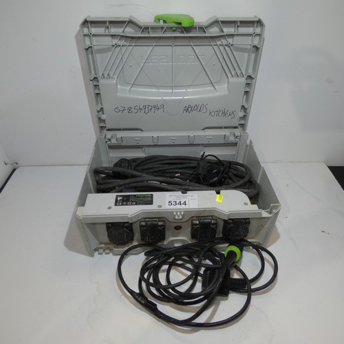 1 x Festool SYS PH No. 200234 four way power hub 240v fitted in a ...