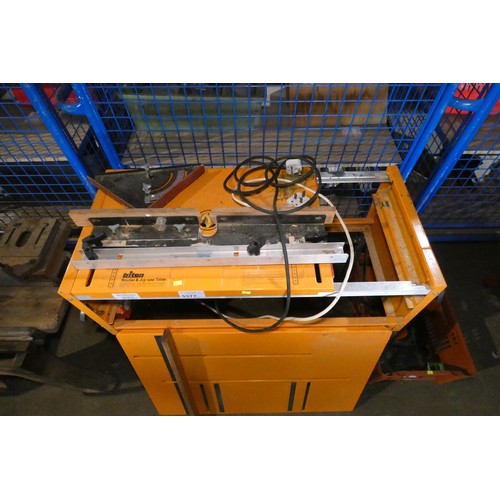 A Triton Workcentre Mk3 New Series router and jigsaw table fitted with ...