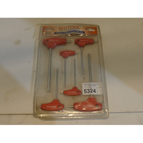 1 x Britool TWDSM8 torque wrench type tool, a Britool six piece power ...