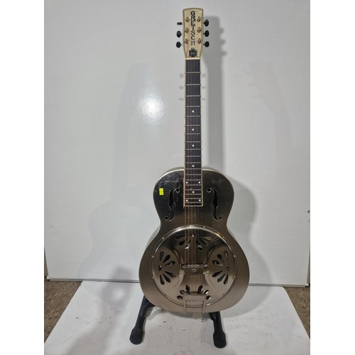 An electric acoustic guitar by Gretsch part of the Gretsch roots ...