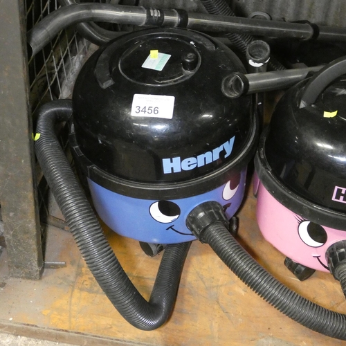 A blue Henry Hoover by Numatic - trade