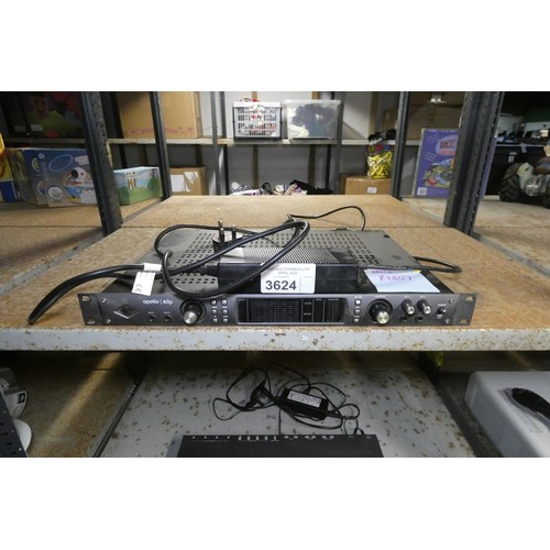 A rack mounted digital and analogue USB C UAD audio interface by ...