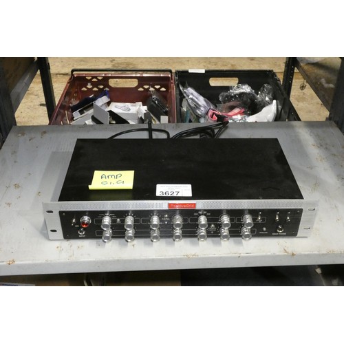 A rack mounted audio amplifier by Positive Grid type BIAS Rack ...