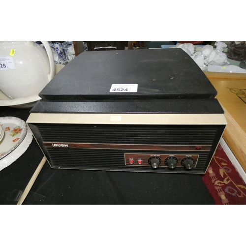A vintage Bush portable record player