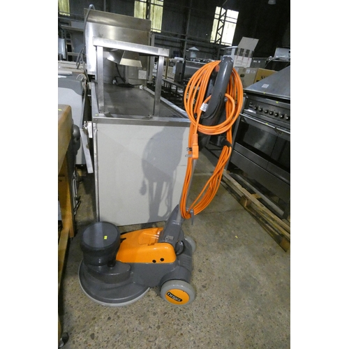 A commercial rotary floor cleaner by Taski type Ergodisc-165 240v ...