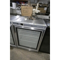 A commercial counter height display freezer by Tefcold type UF200VGS-P ...