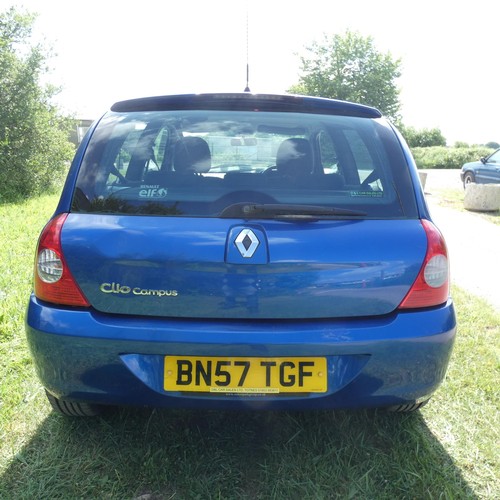 Renault Clio Campus Sport 16V Registration number: BN57 TGF, V5 ...
