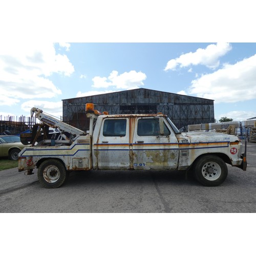 Ford F250 Crew Cab Wrecker / Recovery Truck Registration number: HFJ ...