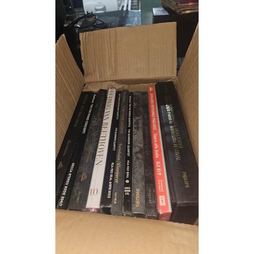 A quantity of various vinyl records mainly LP. Contents of 1 shelf