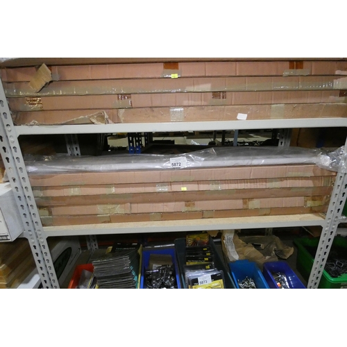 A quantity of adjustable rails - contents of 1 shelf