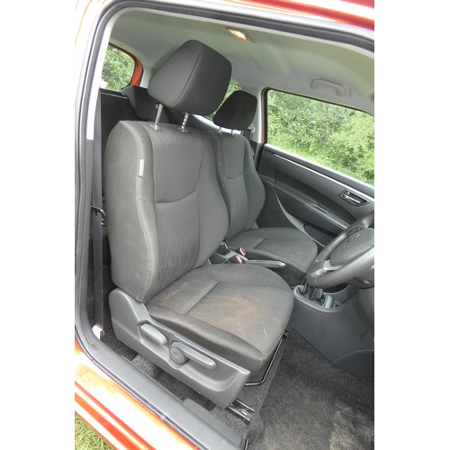 Suzuki Swift SZ2 Registration number: WJ62 HYM, V5: Present, Odometer ...