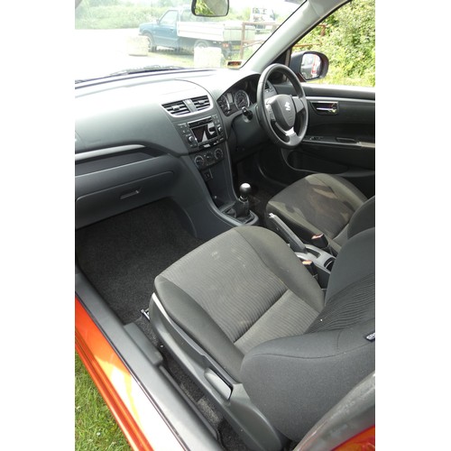 Suzuki Swift SZ2 Registration number: WJ62 HYM, V5: Present, Odometer ...