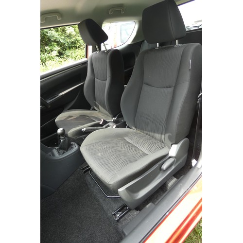 Suzuki Swift SZ2 Registration number: WJ62 HYM, V5: Present, Odometer ...