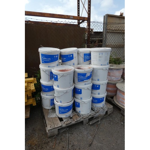 1 x Pallet containing 30 + 22kg tubs of Gyproc ProMix Lite expired 08/08/22