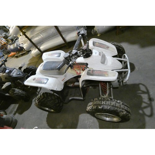 1 x Apache Lightning F100S liquid cooled petrol engine quad bike ...