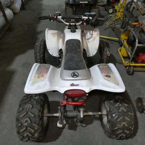 1 x Apache Lightning F100S liquid cooled petrol engine quad bike ...