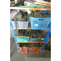 A quantity of various ex MOD webbing and bags etc - contents of 1 bay/3 ...