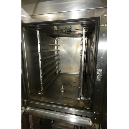 A commercial stainless steel Combi oven by BKI Houno - type CPE1.06 ...