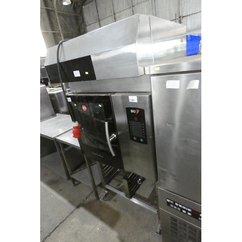 A commercial stainless steel Combi oven by BKI Houno - type CPE1.06 ...