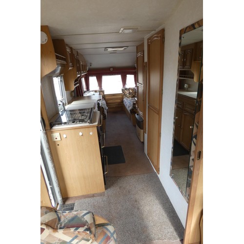 An Avondale Land Ranger 6400 S twin axle, braked, 5 berth caravan ...