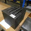1 x engineers cast iron slotted cube approx 10 x 10 x 12 inch