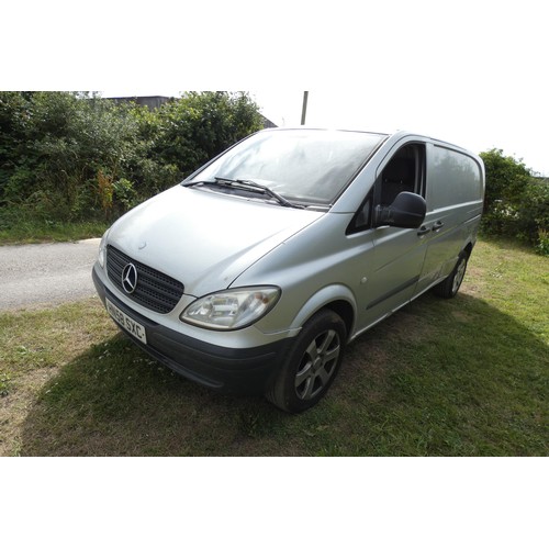 Mercedes Vito 111 CDI Compact, Registration number: HN58 SXC, V5 ...