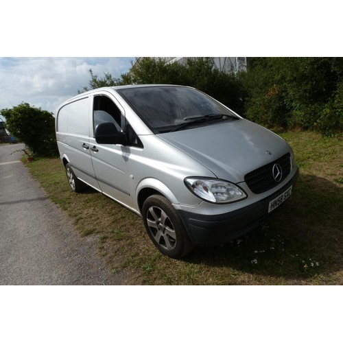 Mercedes Vito 111 CDI Compact, Registration number: HN58 SXC, V5 ...