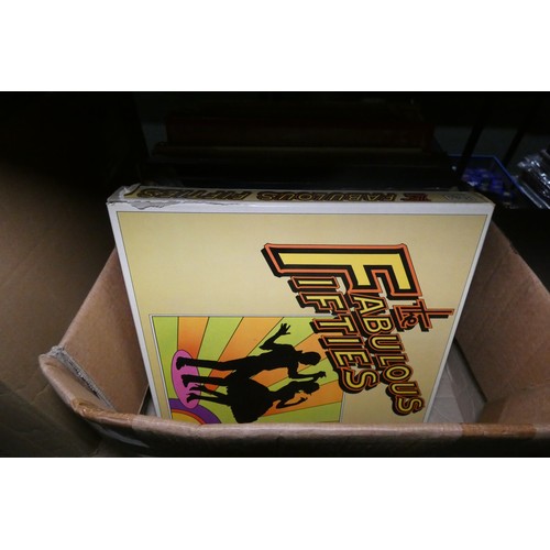 A quantity of various vinyl records mainly LP box sets