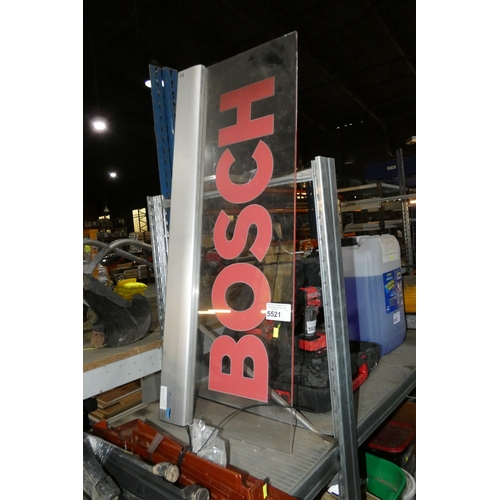 1 x Bosch advertising sign