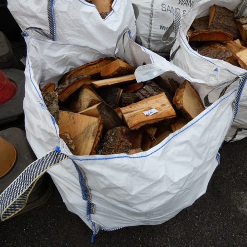 1 x dumpy bag containing a quantity of various wood offcuts