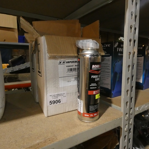 12 x 500ml cans of Bond Loc food safe lube