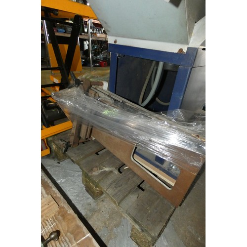 1 x Sedgwick three headed tenoner 3ph with cutter blocks and sliding ...