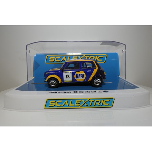 1 x Scalextric Mini Miglia C4414 boxed slot car