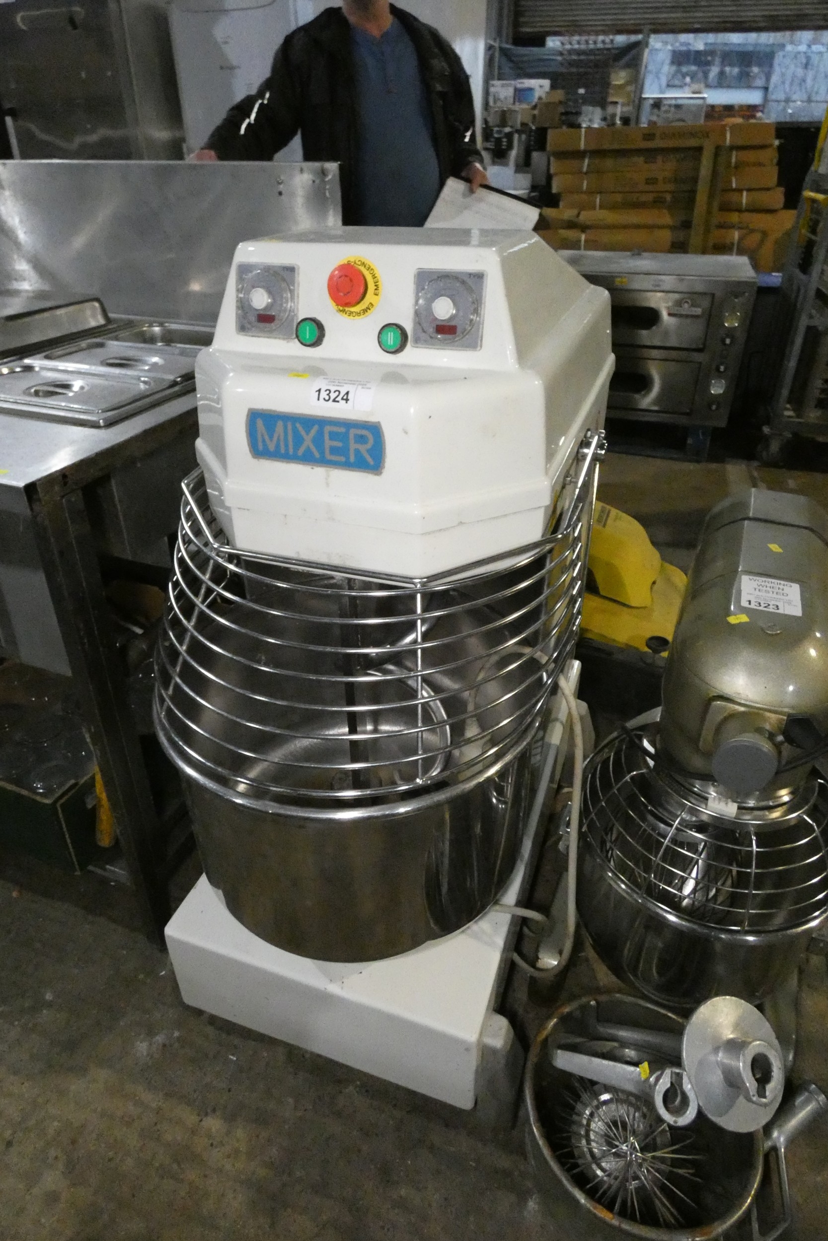 A large commercial food mixer model START/35 400V 3-phase trade