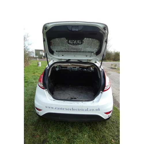 Ford Fiesta Van, Registration number: YP65 YWT, V5: Not present ...