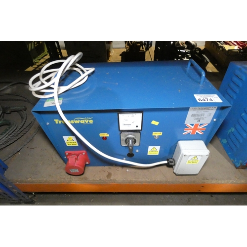 1 x Transwave phase converter - 240v input / 415v 3ph output