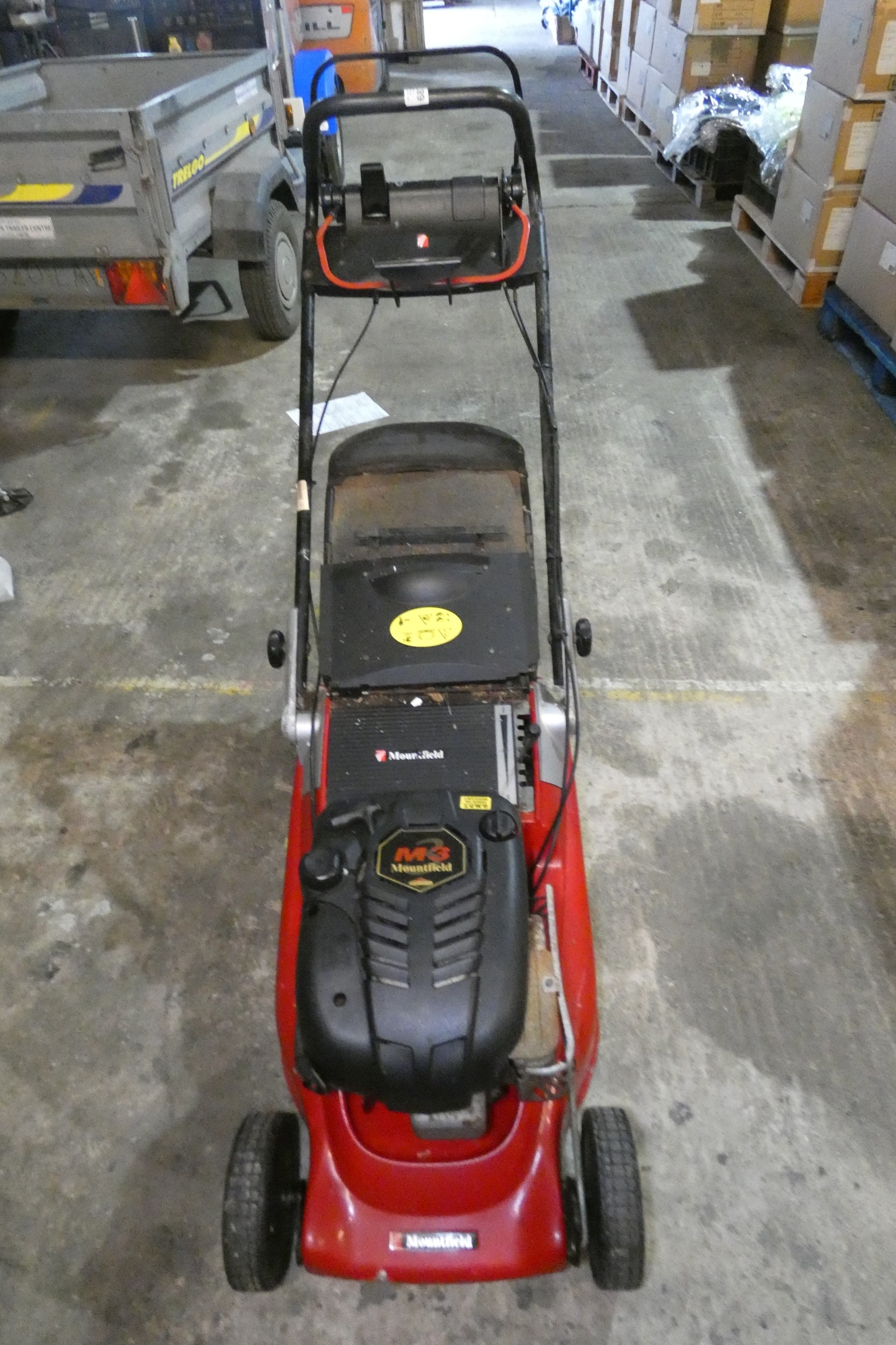 1 x Mountfield M3 petrol engine lawn mower